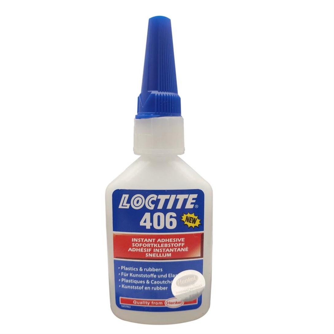 Loctite 406 Hızlı Yapıştırıcı Plastik Kauçuk 50 gr | LastikTR.com