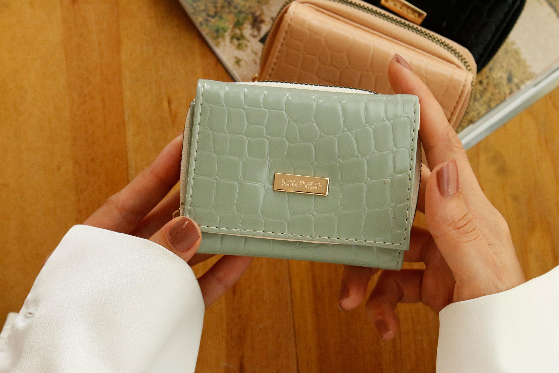 Rave Yeşil Mini Cüzdan