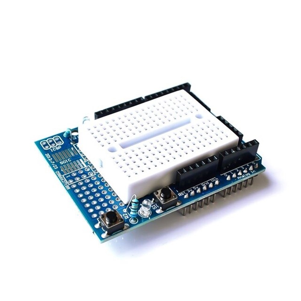 Arduino Proto Shield + 170 noktalı breadboard