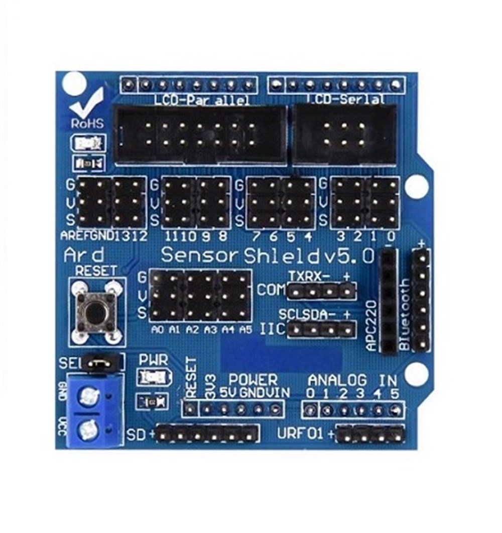 Yeni Versiyon Arduino Sensor Shield V5.0 Yeni Versiyon Arduino Sensor Shield V5.0