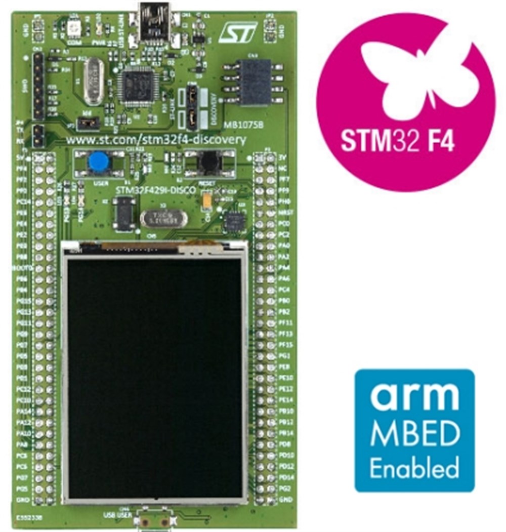 STM32F429I-DISC1 Geliştirme Kiti Yeni Model Satın Al