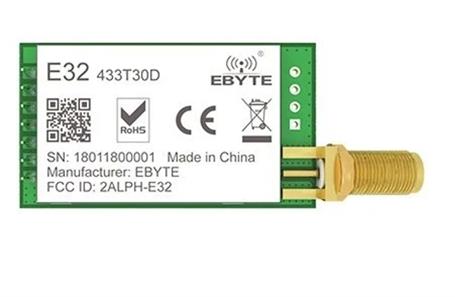 E32-433T30D LORA SX1278 433mHz Wireless Modülü (Versiyon 8.1) Satın al ...