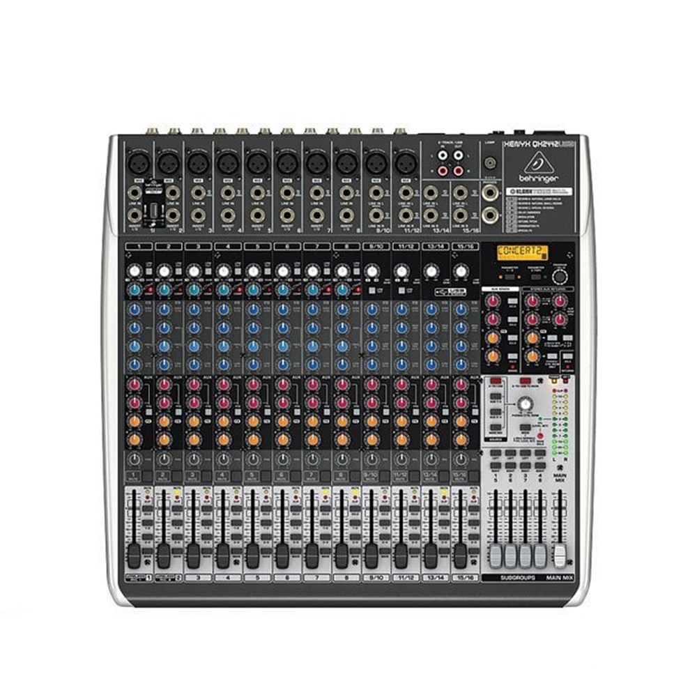 Behringer XENYX QX2442USB 24 Kanal Ses Mikseri