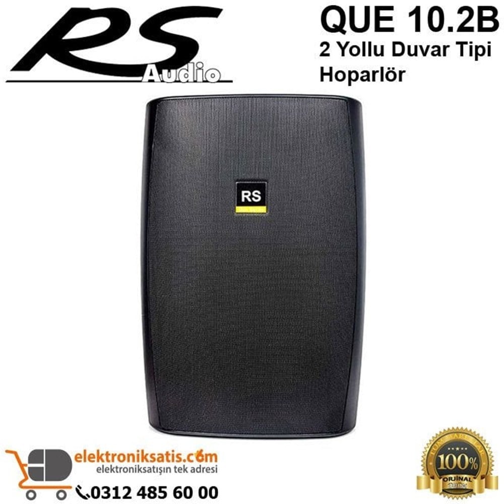 Rs Audio QUE 10.2B 2 Yollu Duvar Tipi Hoparlör
