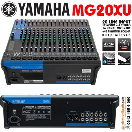 Yamaha MG20 20 Kanal Mikser