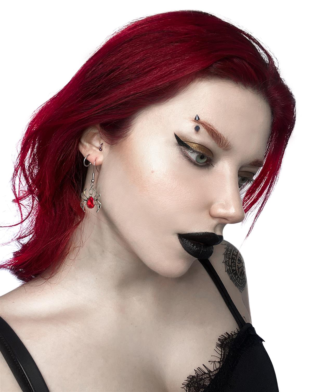 SPİDER Gothic Tarantula Earring