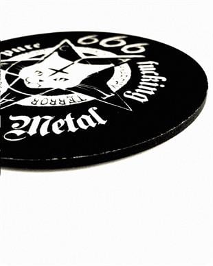 BLACK METAL 666 Bardak Altı