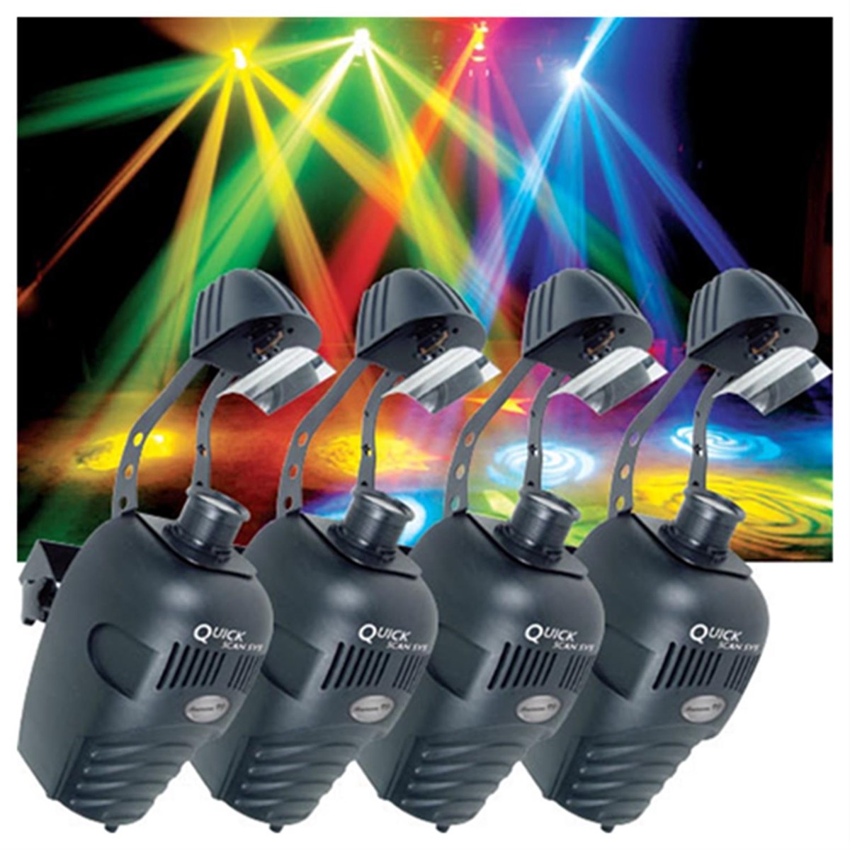 Amerikan Dj Quick Scan Sys 4 Aynalı Scanner