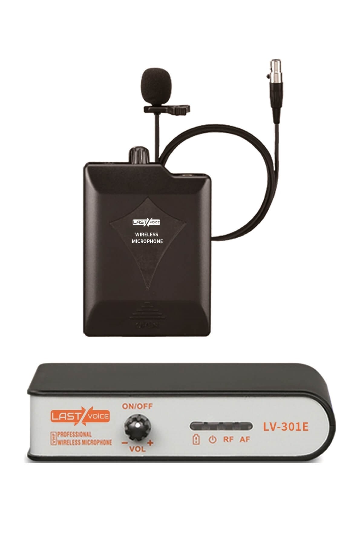 Lastvoice Lv-301Y UHF Telsiz Kablosuz Yaka Mikrofonu