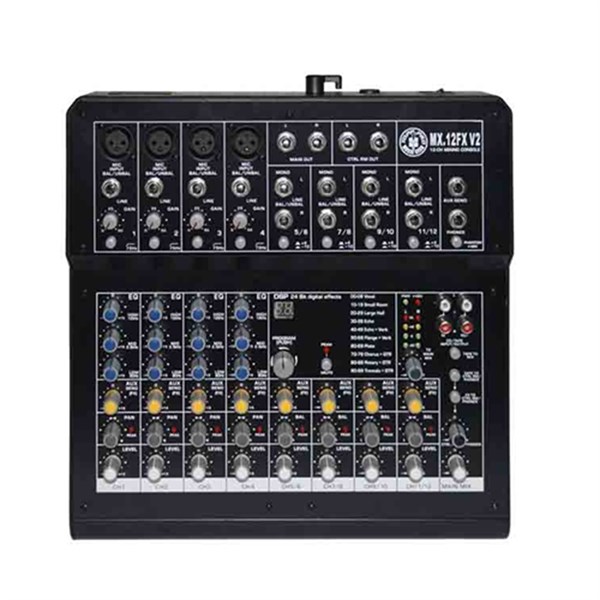 Topp Pro MX.12 FX V2 Deck Mikser 12 Kanal / Efektli