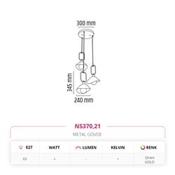 Dekoratif Sarkıt - Nevo Aydınlatma