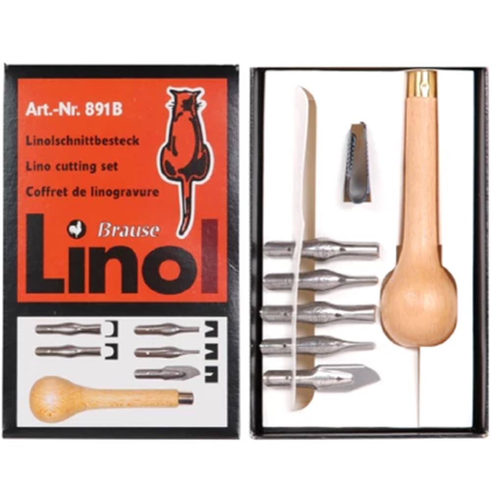 Brause Linol Cutting Set 891 B | Karin Sanat