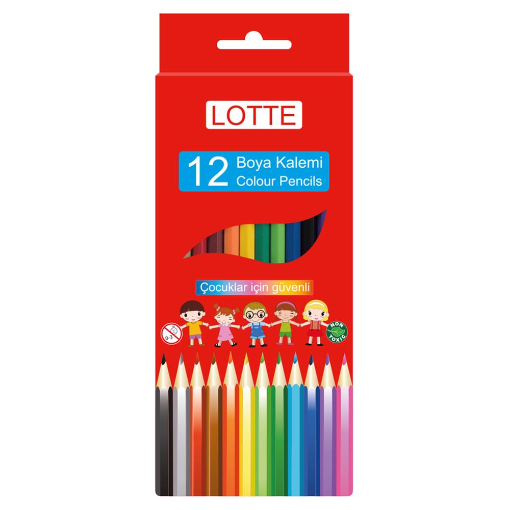 Lotte Kuru Boya Kalemi 12'li