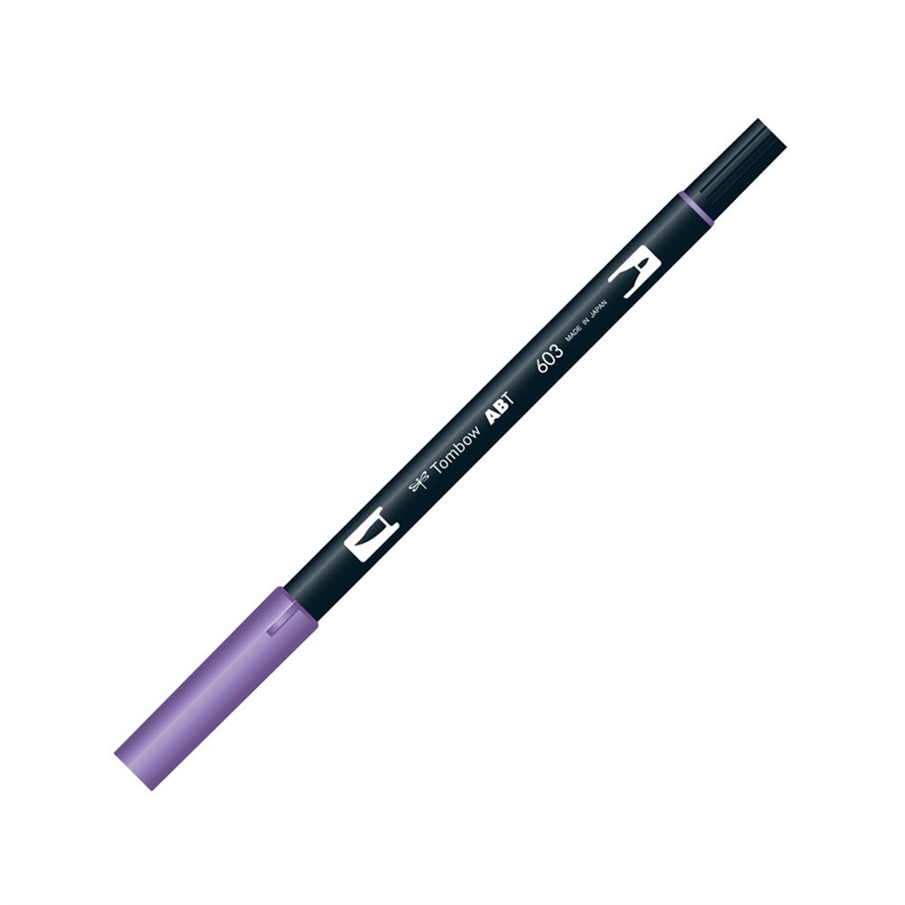 Tombow Dual Brush Pen 603 Periwinkle | Karin Art Supplies