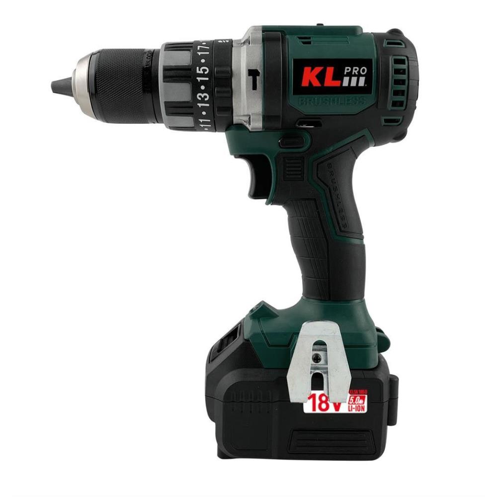 Kl-Pro Şarjlı Darbeli Matkap 18V 2X2.0Ah 70 Nm (Kömürsüz)