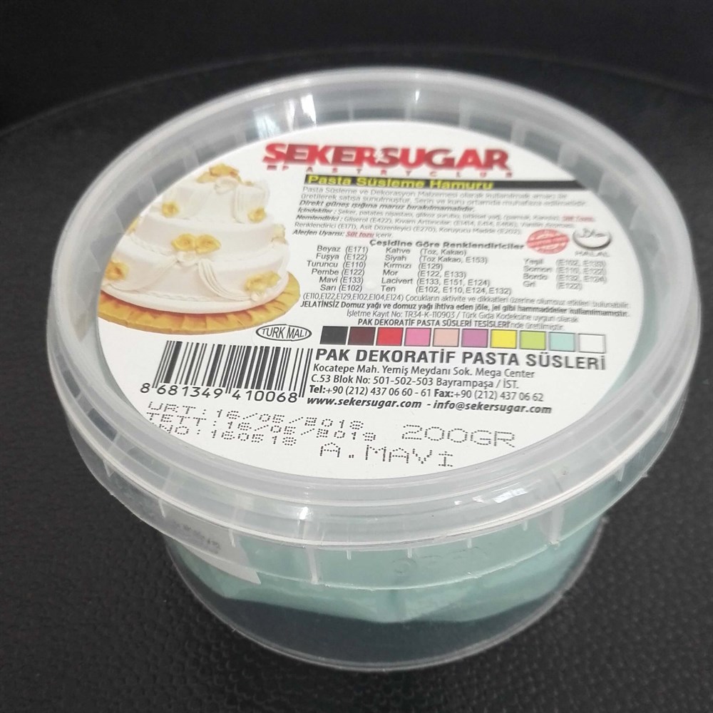 Pasta Vista|Şeker Hamuru 200gr