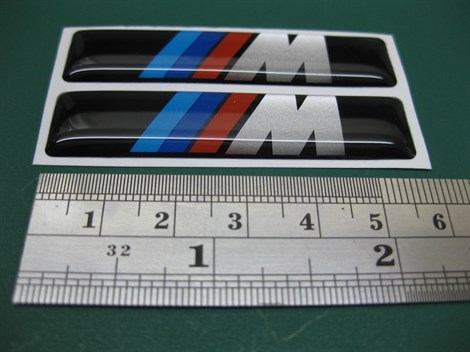 Bmw M Sticker 2 Adet