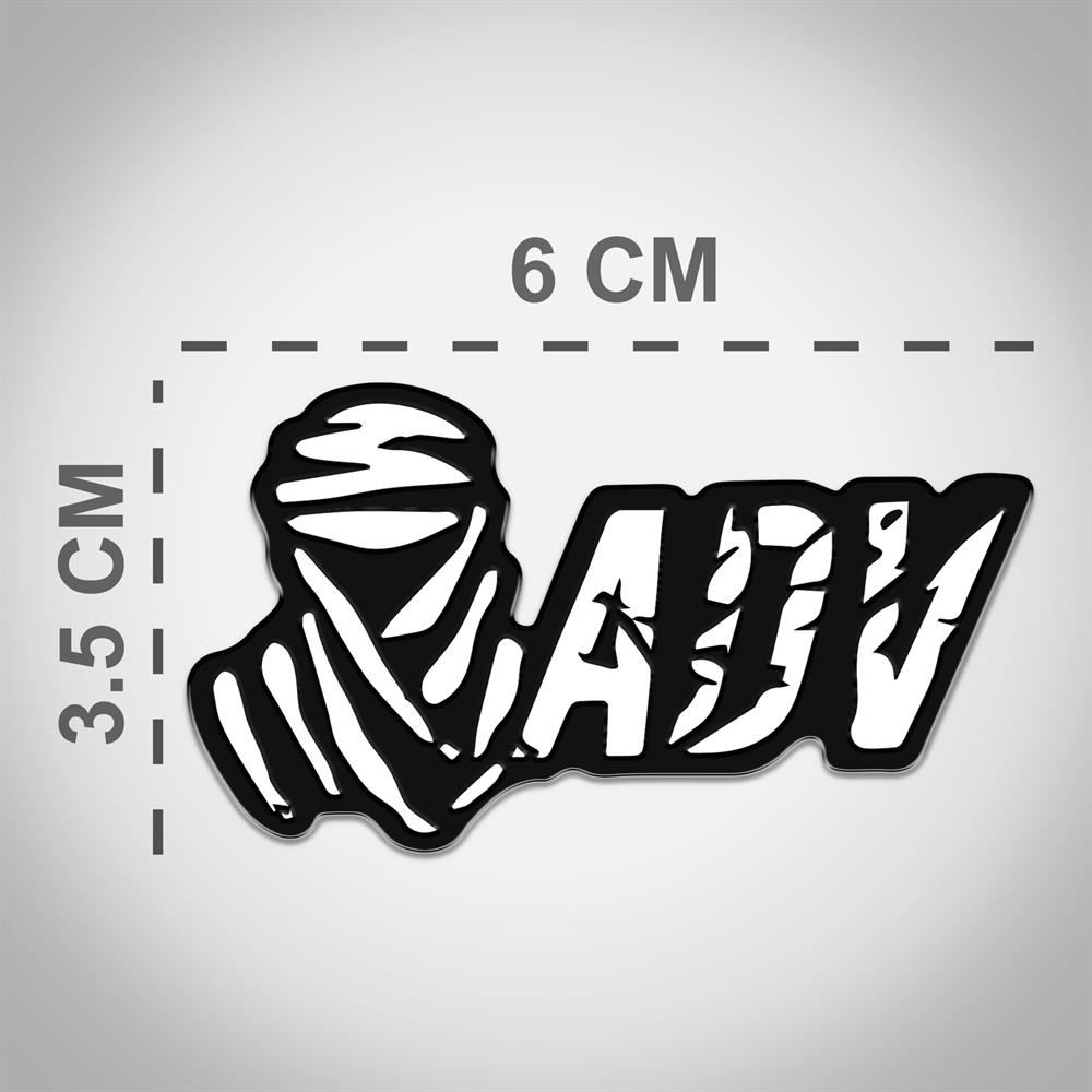 Dakar ADV 3D Sticker 2 Adet