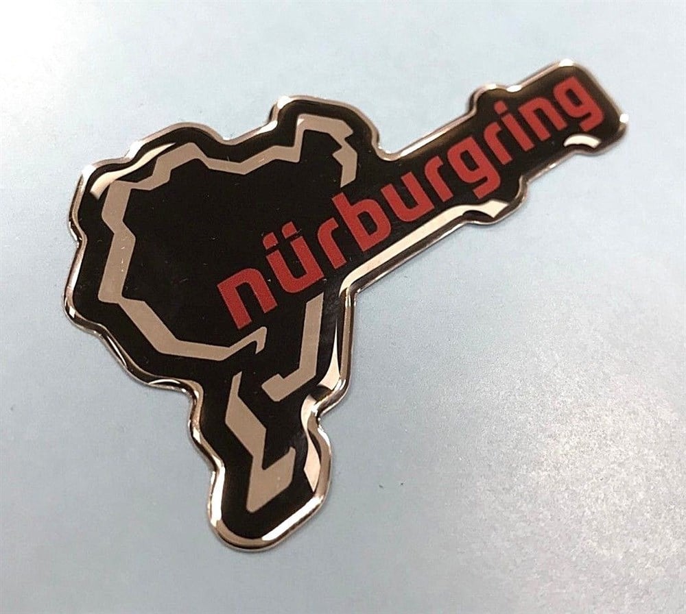 Nurburgring 3D STICKER 1 ADET