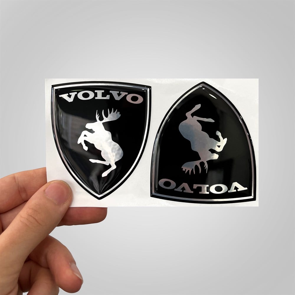 Volvo Logo 3D Arma Amblem Sticker