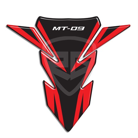 Yamaha MT 09 Tank Pad Kırmızı Siyah