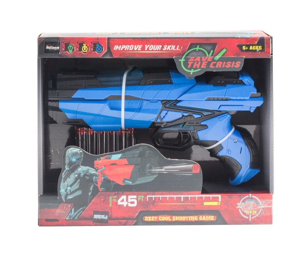 Oyuncak Silah Gamestar Işıklı Uzay Tabancası Mavi I Merkez Oyuncak I Güvenilir Alışveriş, Hızlı ...