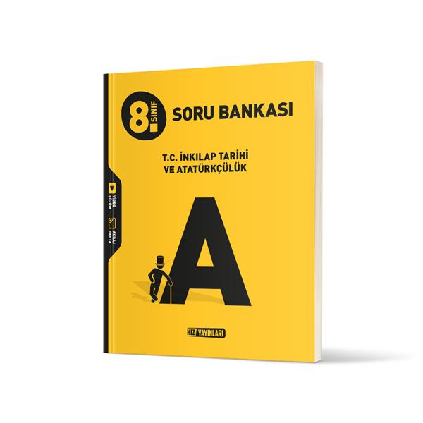 8. Sınıf T.C. İnkılap Tarihi Soru Bankası - Hız Yayınları