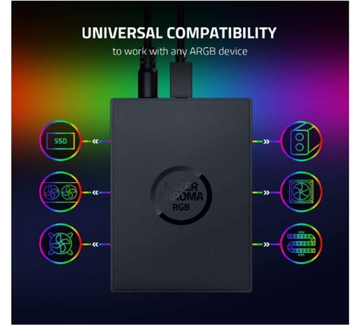 RAZER Chroma Addressable RGB Controller RZ34-02140600-R3M1