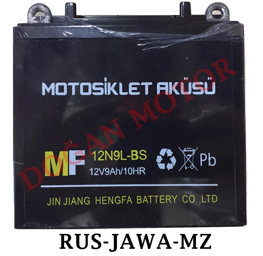 12N9L-BS 12V 9AH-10HR AKÜ (RUS-JAWA-MZ)