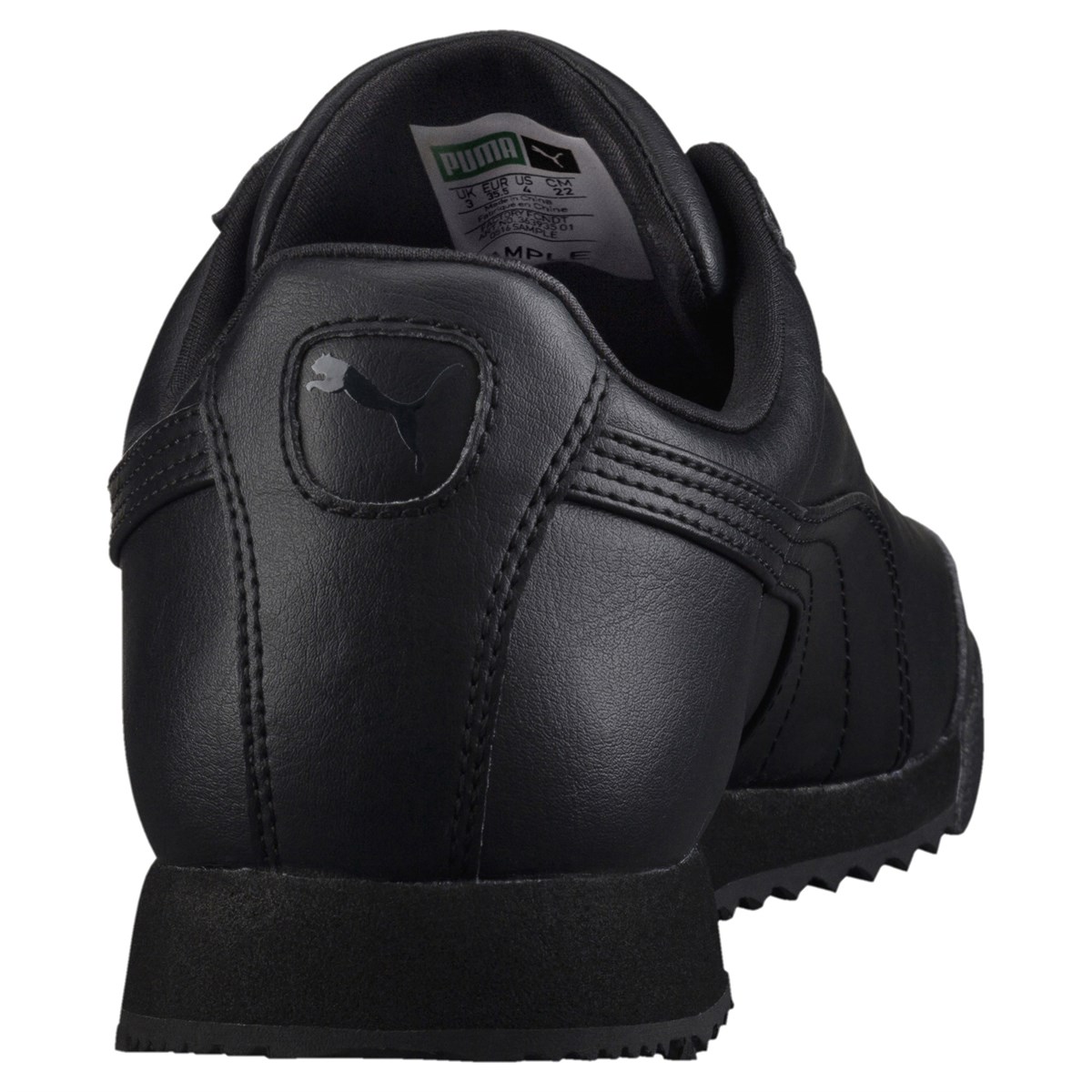 Puma Roma Basic Siyah Sneaker Bayan ve Çocuk Spor Ayakkabı 354259-12