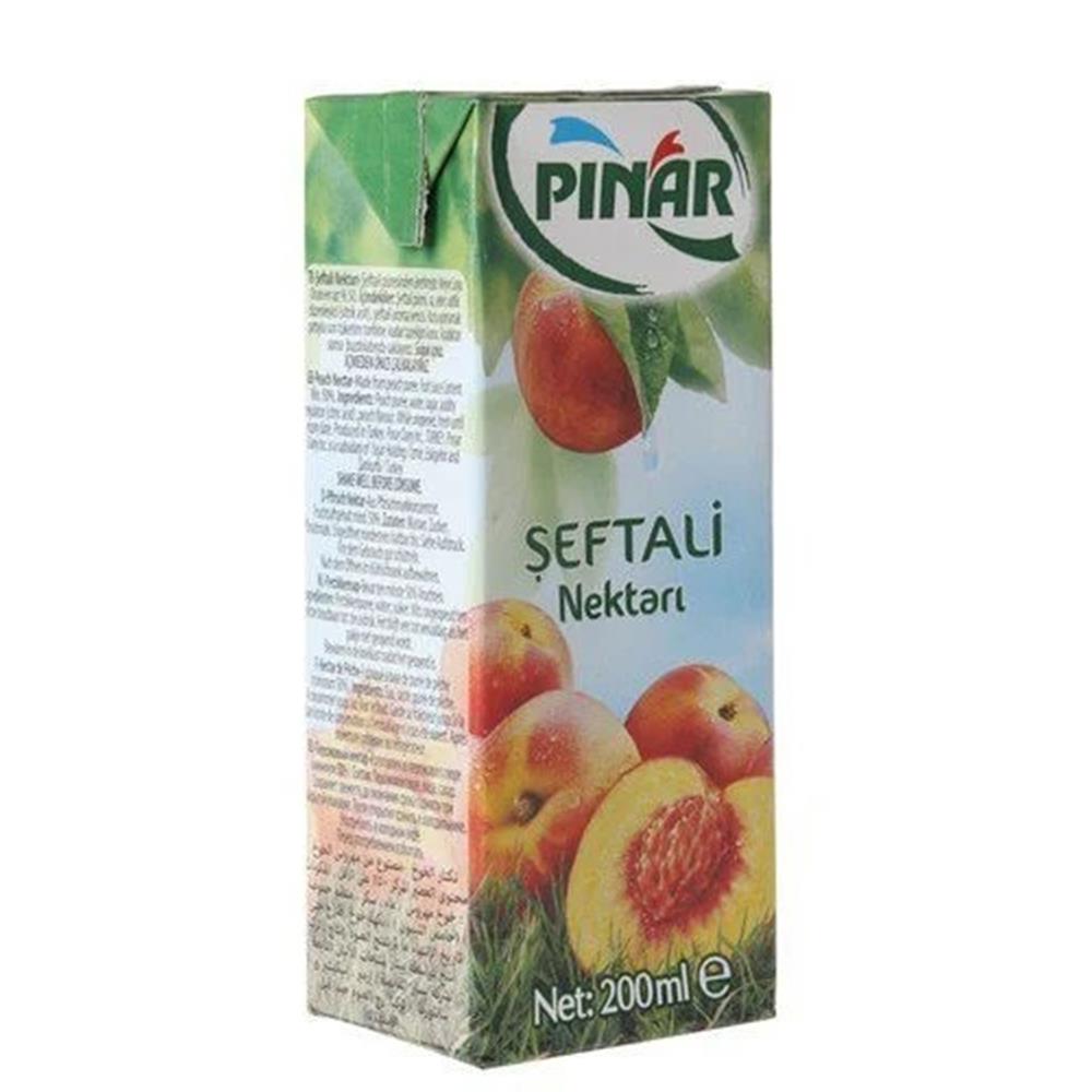 PINAR MEYVE NEKTARI SEFTALİ 200 ML
