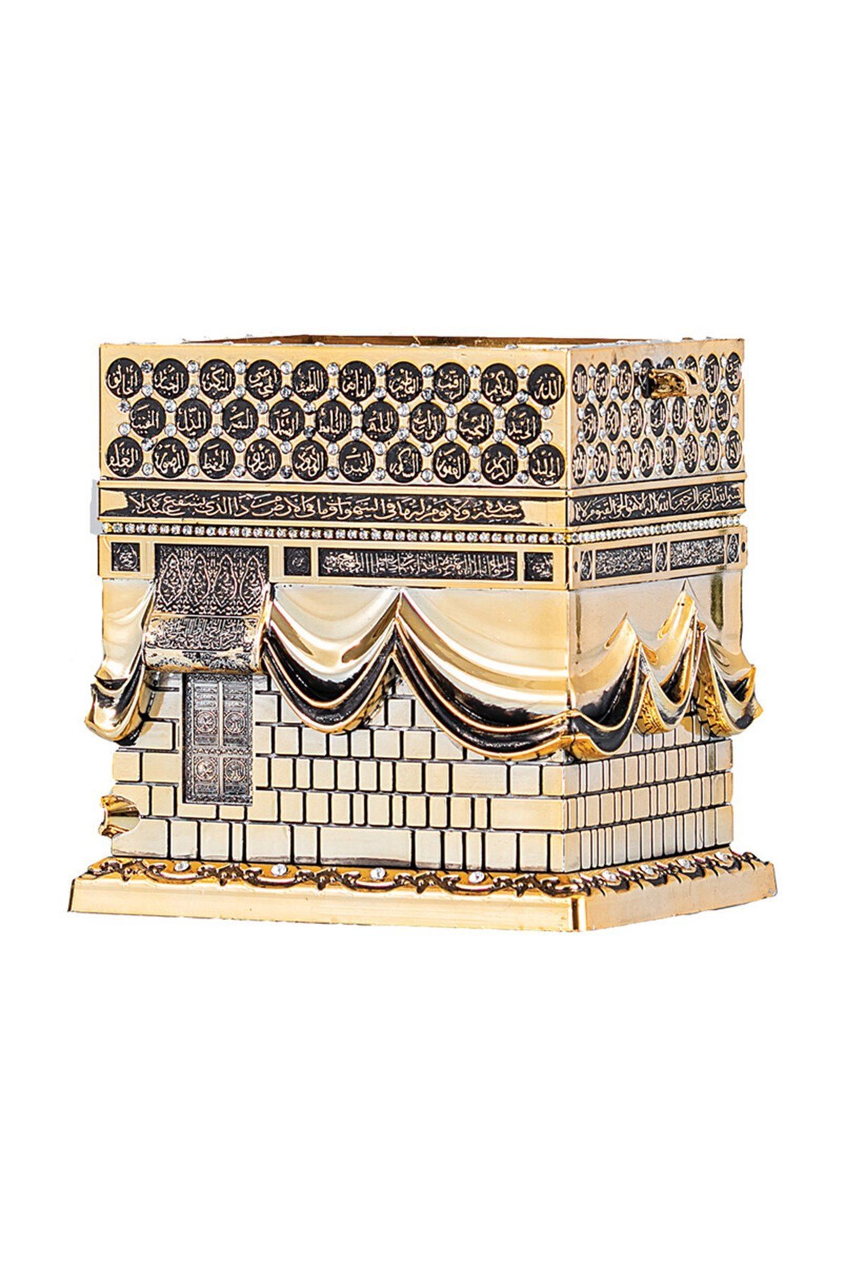 Büyük Kabe Minyatür Maketi Dini Hediyelik Biblo Altın Rengi | Köln ...