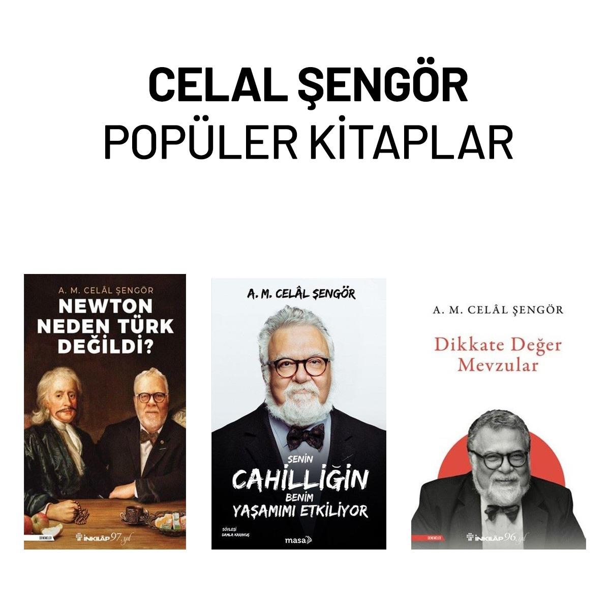 Celal Şengör Popüler Kitaplar Seti | Köln Kütüphane