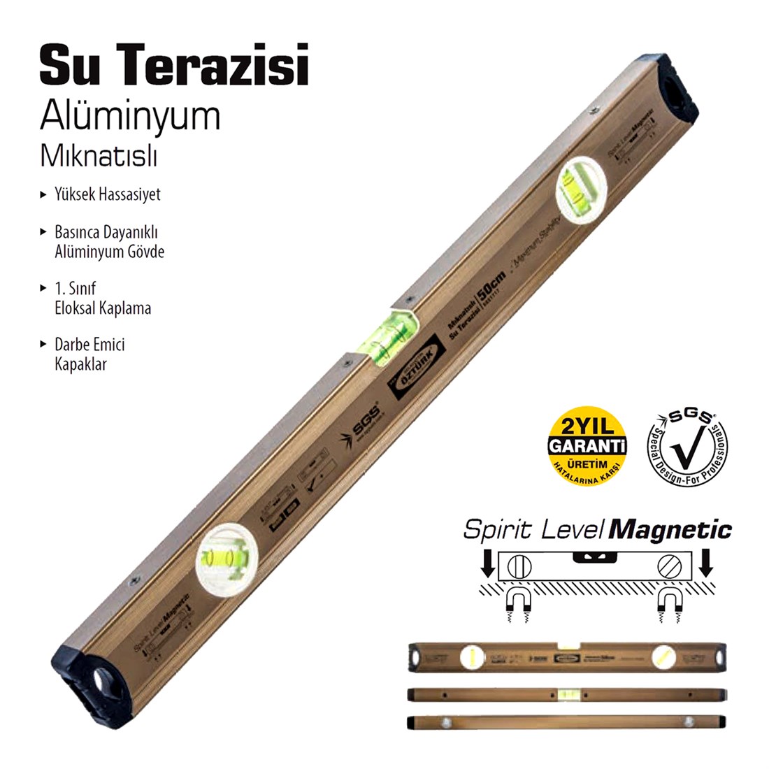 SGS 1720 Su Terazisi Mıknatıslı 80 cm