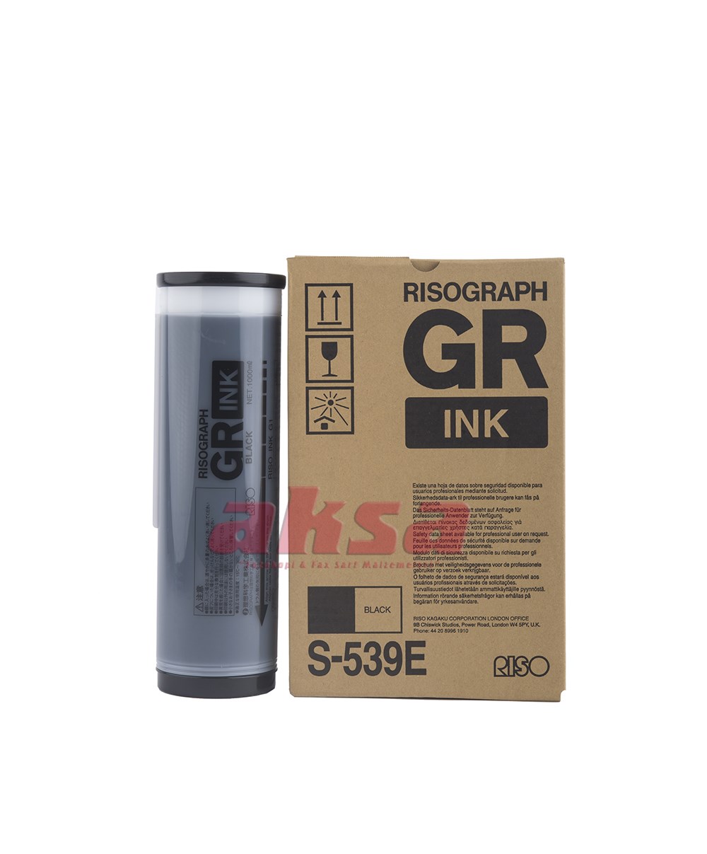RISO S-539 MÜREKKEP GR 1750/2750 GR 1700/1750/2710/2750/3750