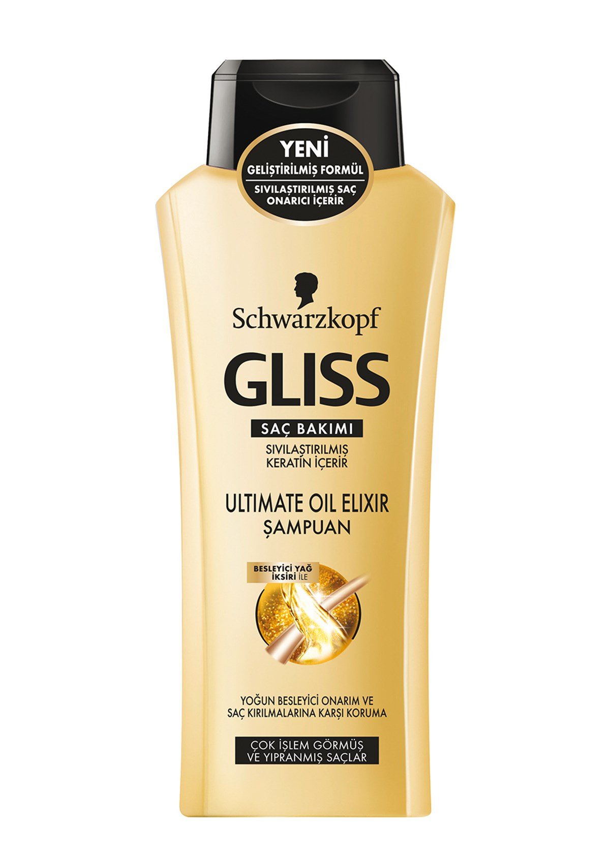 Gliss Ultimate Oil Elixir Şampuan 400 Ml | Cossta Cosmetic Station