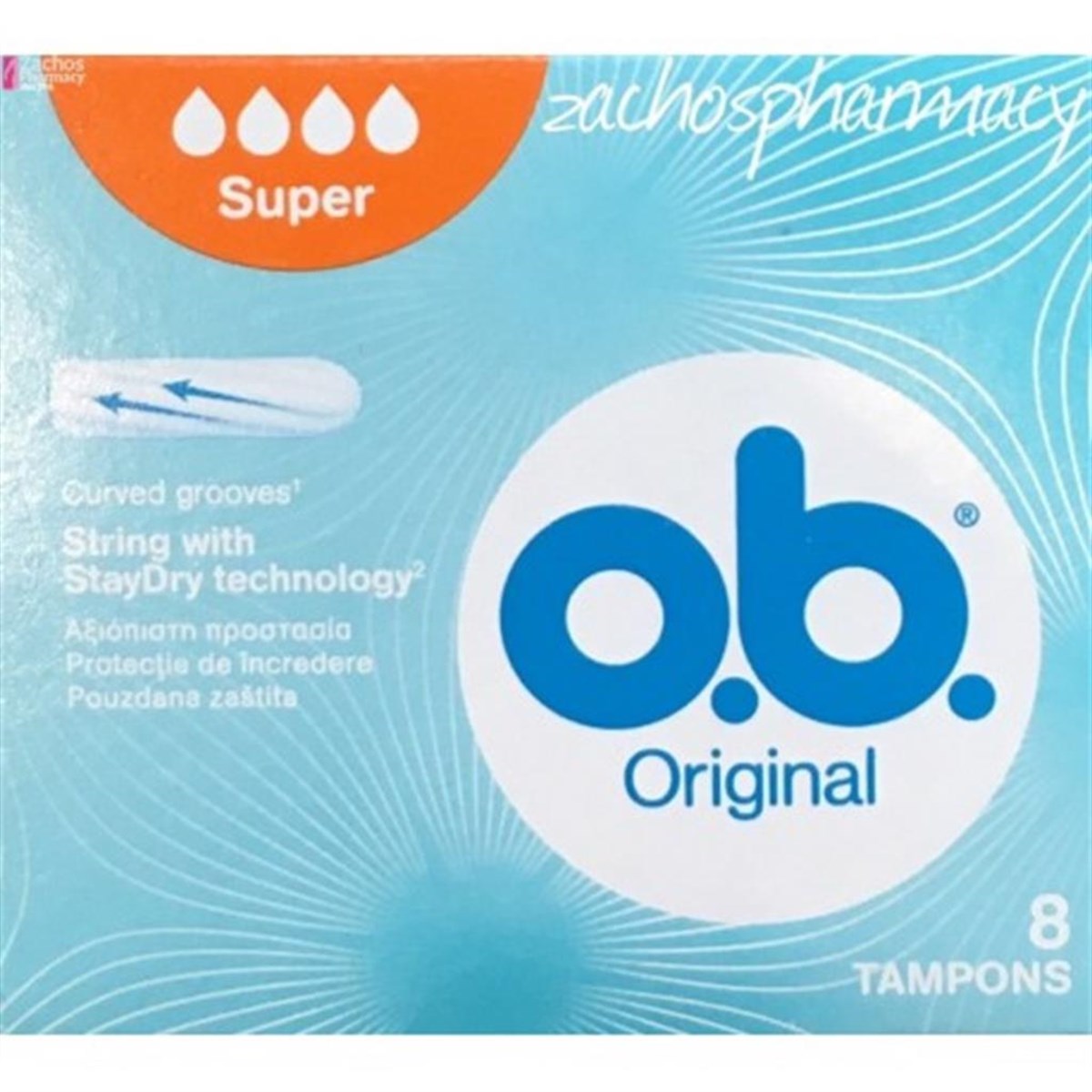 O.B. Tampon Normal 8 Adet | Cossta Cosmetic Station O.B. Tampon Normal 8 Adet | Cossta Cosmetic Station
