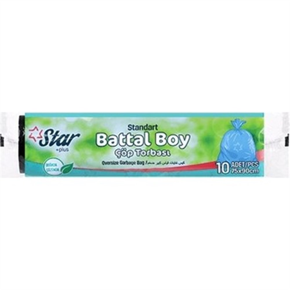 Star+Plus Çöp Torbası Batal Boy 10 Adet | Cossta Cosmetic Station