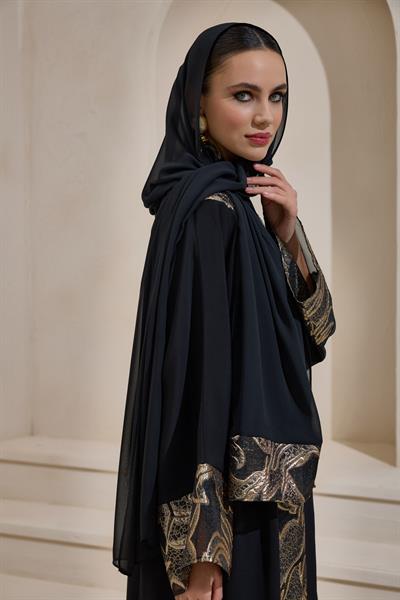 Maria Abaya Set Black