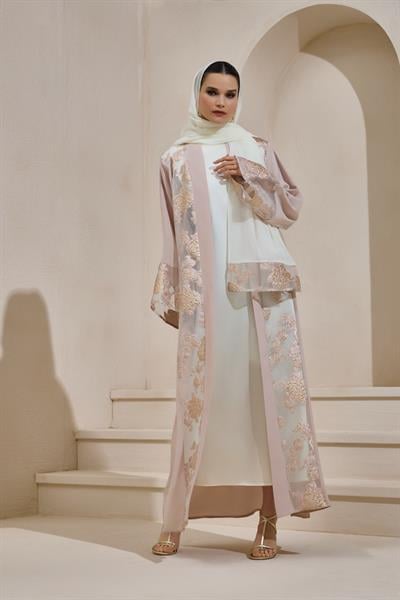Maria Abaya Set Powder