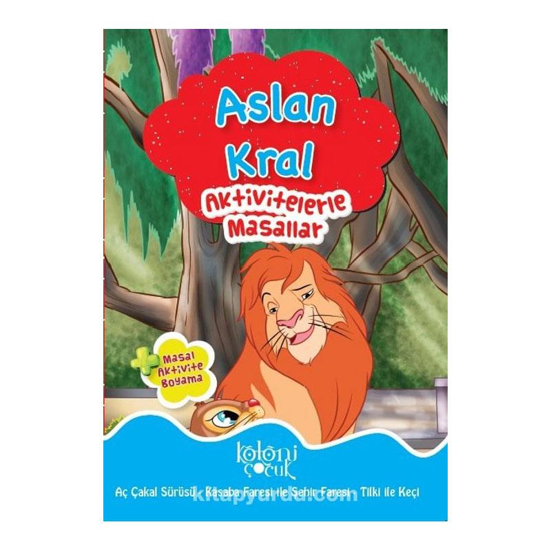 Aktivitelerle Masallar - Aslan Kral