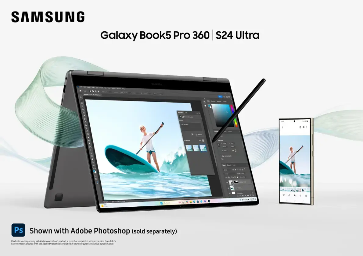 Samsung Galaxy Book5 Pro 360 – 16" AMOLED Touch 120Hz Dokunmatik 2'si 1' arada - Intel Core ...