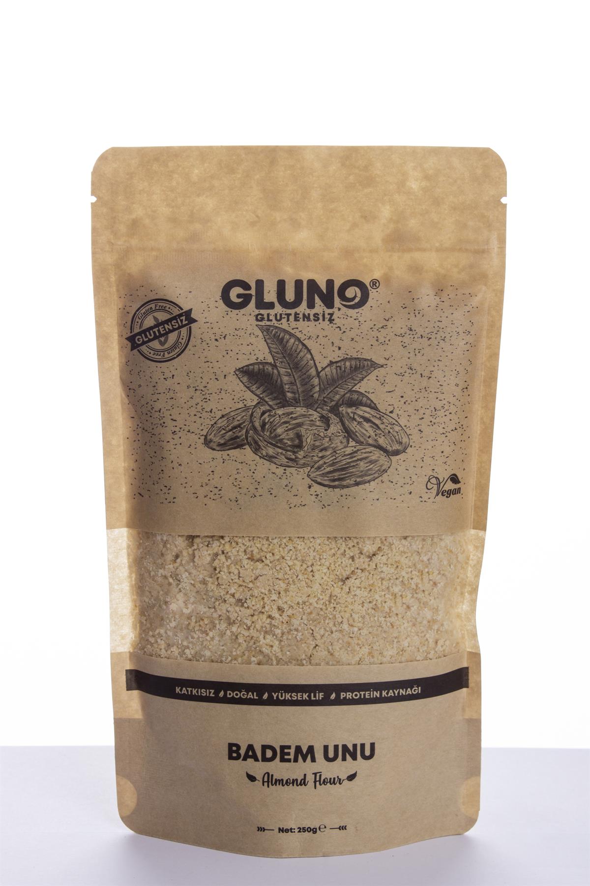 Gluno Glutensiz Badem Unu 250gr