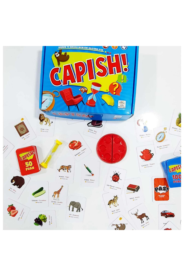 Capish – Düşünme ve Konuşma Becerisini Geliştiren Oyun | Turuncugardrop.com