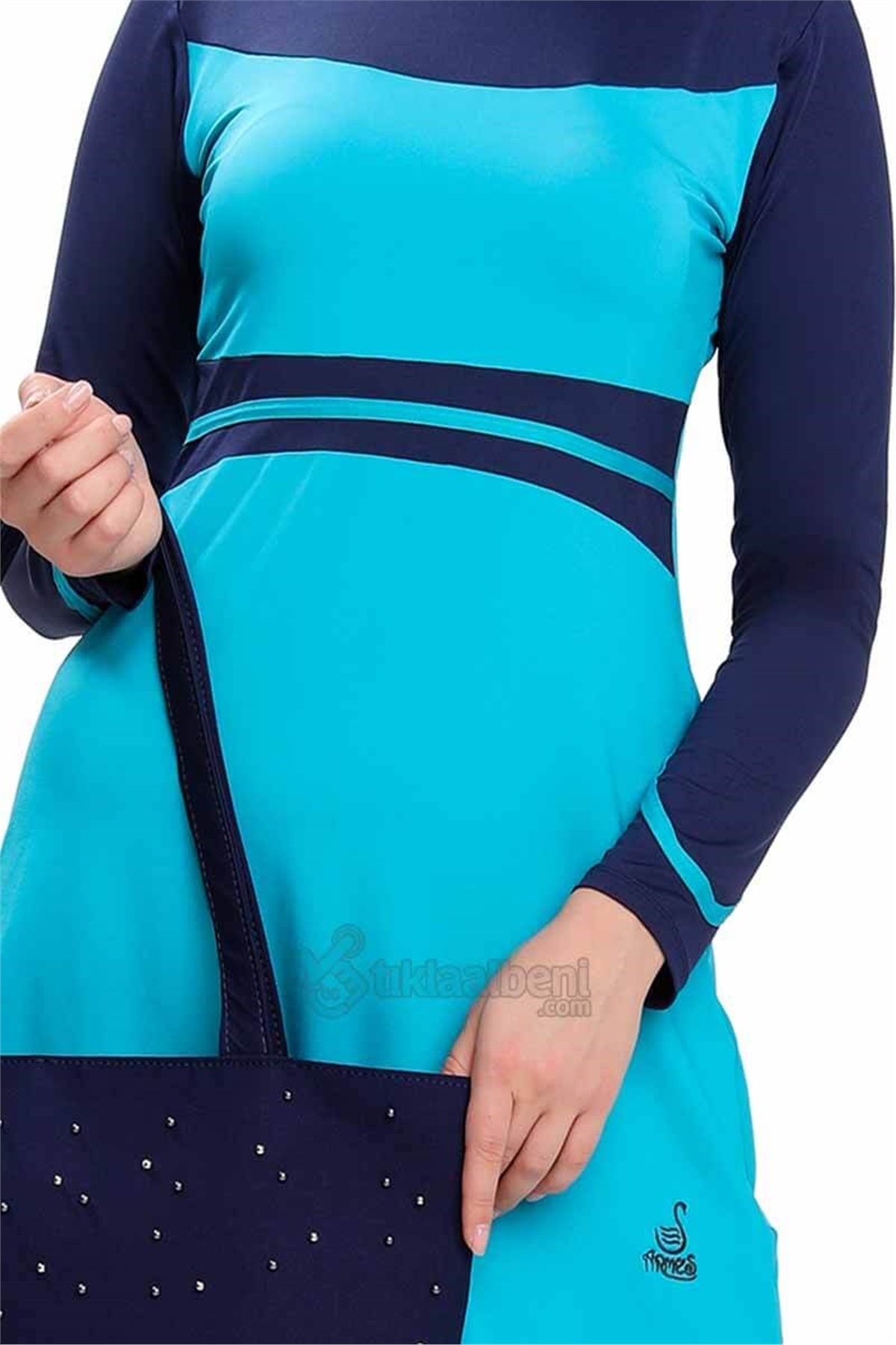 Erica Sportif Tesettür Mayo 192071 Lacivert