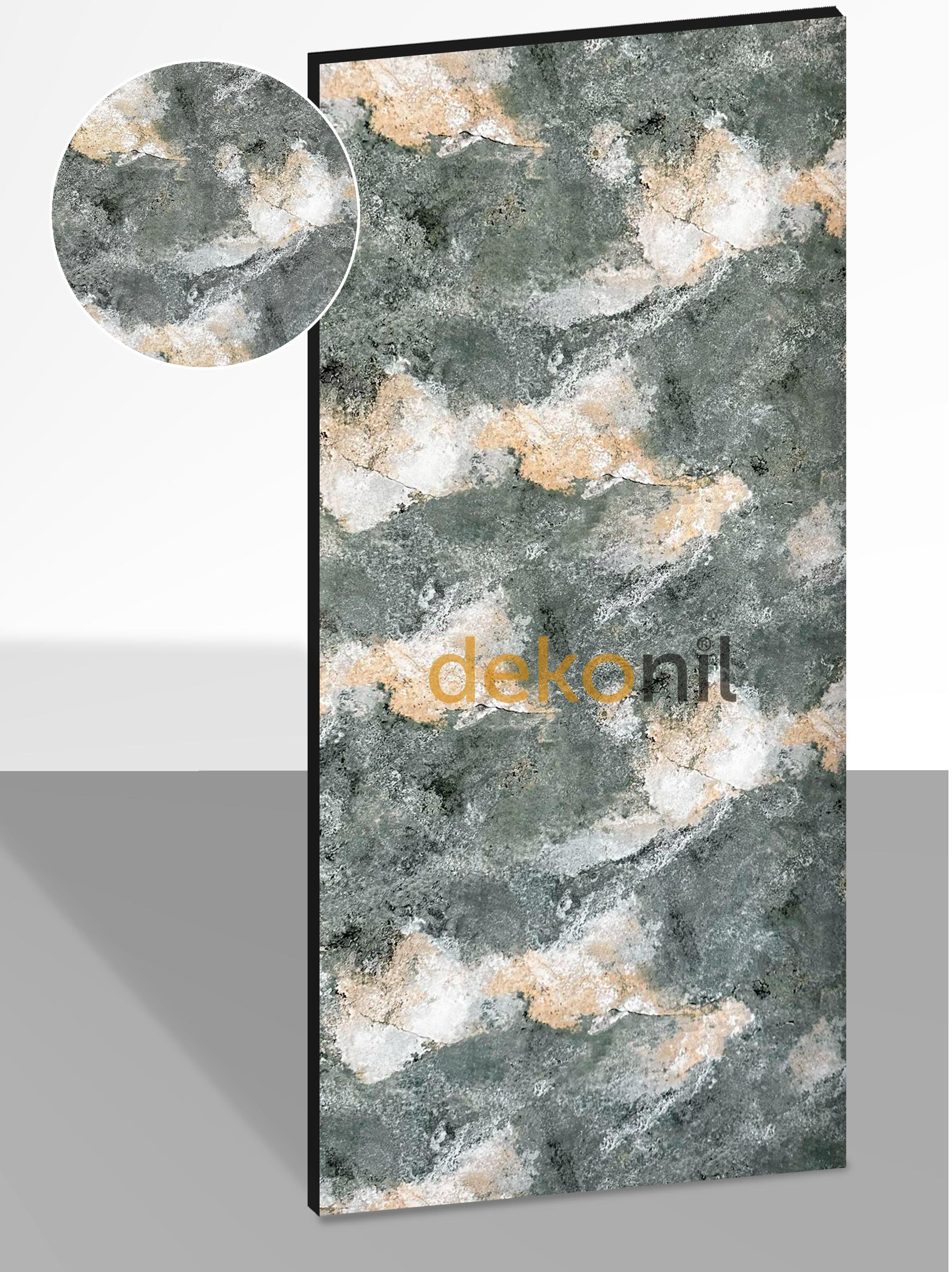 Forest Mermer Desenli Pvc Duvar Paneli 122*244 cm - Dekonil