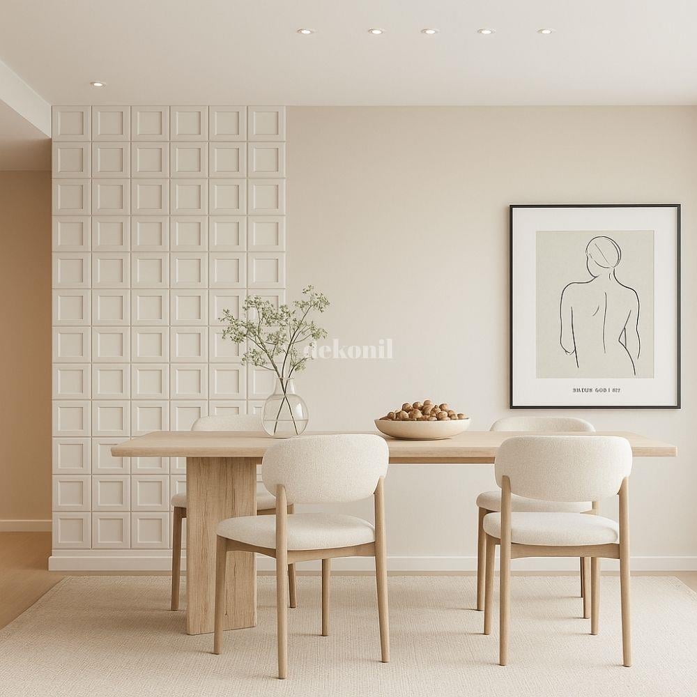 Pinterest Mdf Kare Duvar Paneli - Dekonil