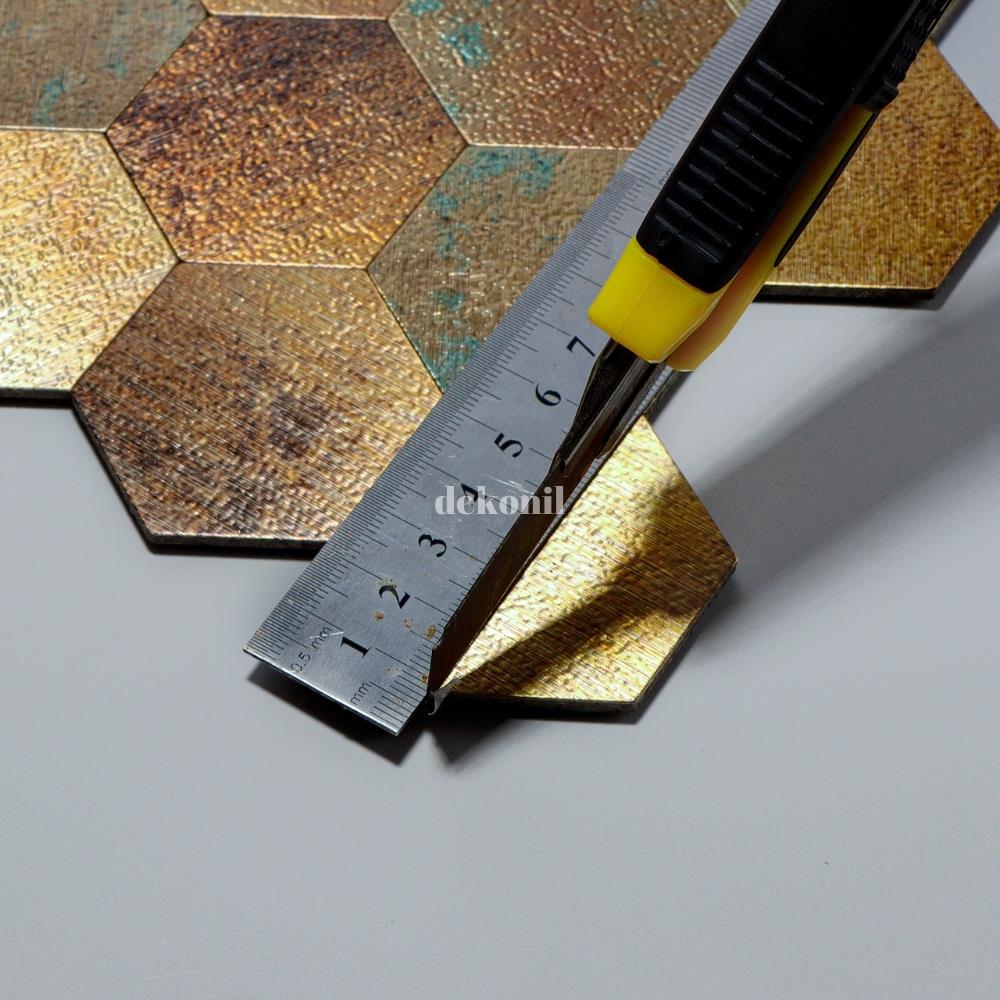 PrimeLock Kendinden Yapışkanlı Mozaik Karo Altıgen Mix 29*28 cm (10 ...