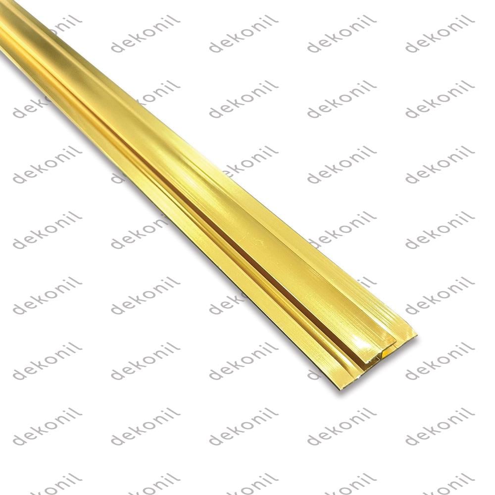 PVC Panel Gold Joint Aluminum Profile 270 cm |Dekonil