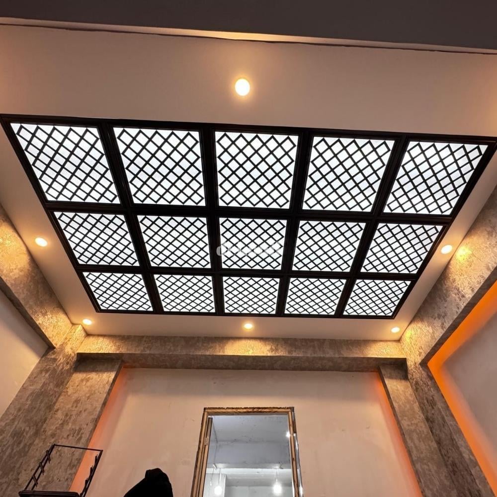 Sakarya Black PVC Ceiling Panel 60*60 cm l Dekonil